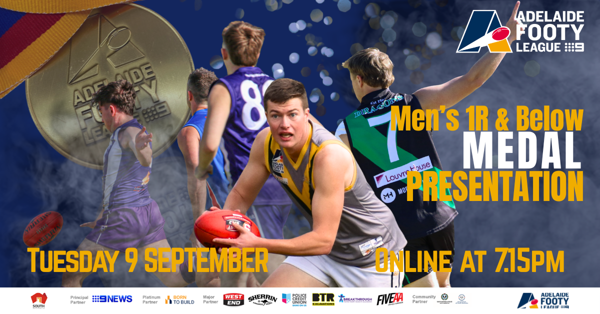 Live Online Men's Medal Presentation M1R and Below | Footyleague